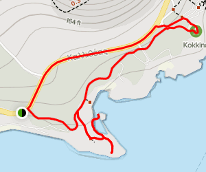 Faliraki Beach - Kokkini Beach of Kallithea | Mapa, Roteiro - Rhodes ...