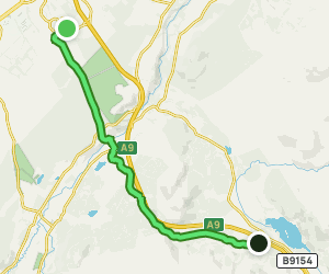 General Wade's Road: Milton of Leys to Lynebeg | Map, Guide - Highlands ...