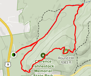 School Mountain Trail, Fahnestock Trail, Round Hill Bypass Trail Loop ...