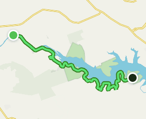 Tejas Park to Cedar Breaks Park via Good Water Trail, Texas - 618 ...