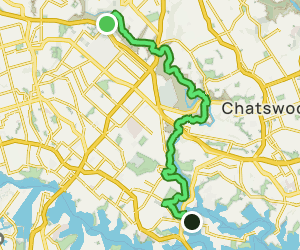 West Pymble to Hunter's Hill via Great North Walk - New South Wales ...