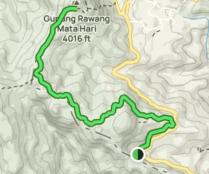 Gunung Rawang Matahari via Arara: 1 Reviews, Map - Pahang, Malaysia ...