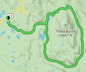 Tibbs Butte via Hauser Lake and Beartooth National Recreation Trail ...