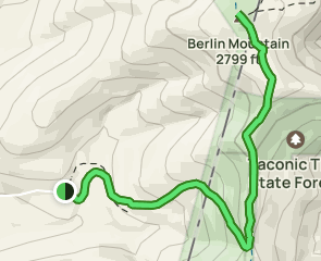 Berlin Mountain via Taconic Crest Trail , New York - 19 Reviews, Map ...