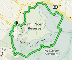 Sunhill Reserve and Waikumete Cemetery Loop - Auckland, New Zealand ...