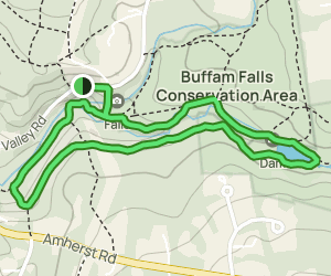 Buffam Falls White Trail | Map, Guide - Massachusetts | AllTrails