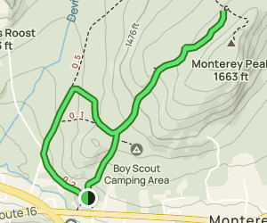 Monterey Peak Trail via Billy Yank and Johnny Reb Trail : 180 Reviews ...