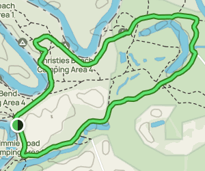 Murray River Walk via Looker Road and Christies Beach Camping Areas: 0 ...