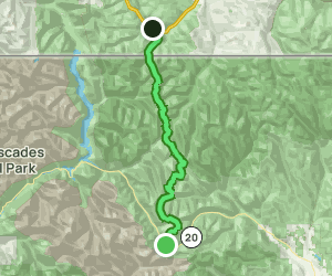 PCT: WA Section L - Rainy Pass to Manning Park, BC: 47 Reviews, Map ...