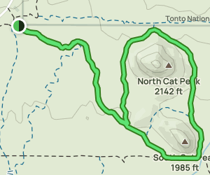 AllTrails | Cat's Peaks Loop via Blevins Trail: 1079 Reviews, Map - Arizona