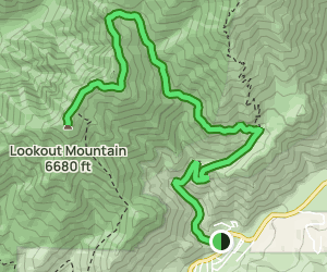 Lookout Mountain via Bear Canyon Trail: 13 Reviews, Map - California ...