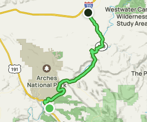 Colorado River Scenic Byway: Moab to Interstate 70: 126 Reviews, Map ...