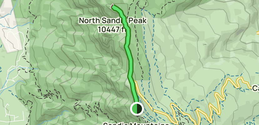 La Luz Trail Map