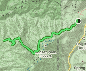 Sunset Ridge Road | Map, Guide - California | AllTrails