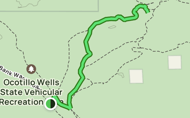 Ocotillo Wells Map
