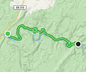 John Muir National Recreation Trail: Hiwassee River Segment: 148 ...