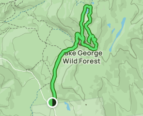 Sleeping Beauty Mountain and Lake George Trail, New York - 2,145 ...