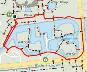 Wat Kae Extended Loop - Phranakhon Si Ayutthaya, Thailand | AllTrails