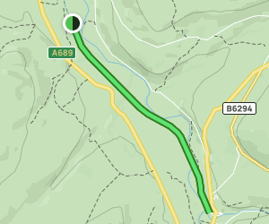 South Tyne Rail Trail: Alston and Kirkhaugh: 22 Reviews, Map - Cumbria ...