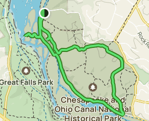 Gold Mine, Berma Road, Anglers Spur, and Overlook Trail Loop: 350 ...