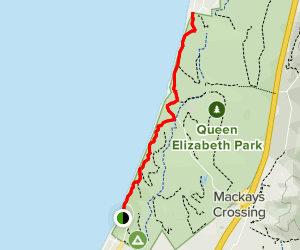 Queen Elizabeth Park Coastal Walk | Mapa, Roteiro - Wellington, New ...