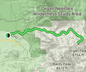 Organ Peak and Filmore Falls Trail: 157 Reviews, Map - New Mexico ...