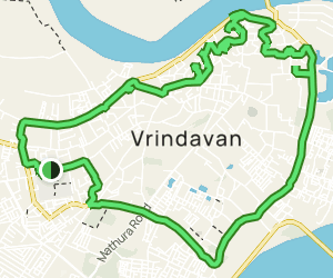 AllTrails | Vrindavan Temple Trail: 1 Reviews, Map - Uttar Pradesh, India
