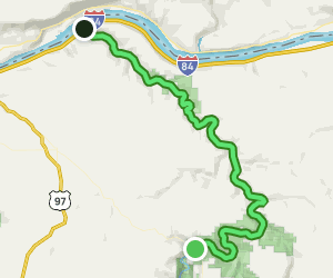 John Day River Paddle Route: Cottonwood Bridge to Columbia River: 4 ...