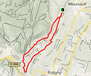 Loop of the Premiers Crus of Meursault | Map, Guide - Côte-d'Or, France ...