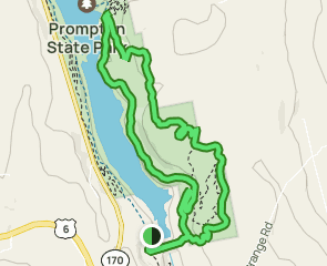 East Shore, High Ledge, and Hemlock Trail Loop: 36 Reviews, Map ...