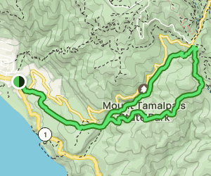 Dipsea to Steep Ravine Loop from Stinson Beach: 1987 Reviews, Map ...