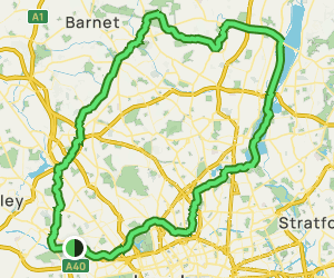 Notting Hill - Enfield Town MTB Route: 1 Reviews, Map - London, England ...