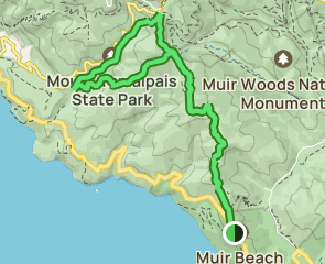 Steep Ravine and Dipsea Loop via Coast View Trail, California - 152 ...