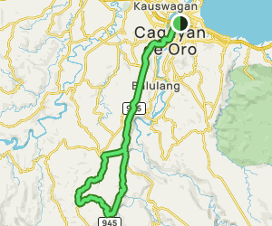 CDO - Lumbia Cycling Route | Mappa, Guida - Misamis Oriental ...