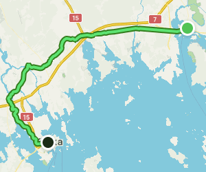 EuroVelo 10: Finland- Baltic Sea Cycle: Hamina - Kotka: 0 Reviews, Map ...