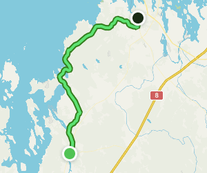 EuroVelo 10: Finland-Baltic Sea Cycle: Uusikaarlepyy - Pietarsaari: 0 ...