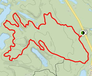 Leaf Lake - Pinetree Lake - Thistle Lake Loop | Map, Guide - Ontario ...