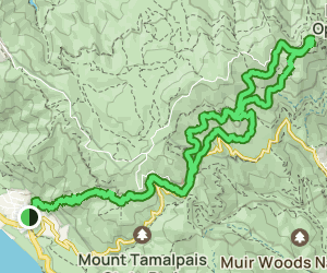 Stinson Beach to Mount Tamalpais Loop via Matt Davis Trail | Map, Guide ...