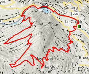 Le Châble - Le Larzey | Map, Guide - Valais, Switzerland | AllTrails