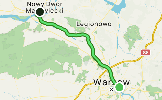 Vistula River On Map