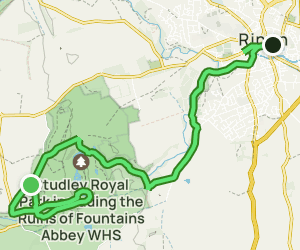 Ripon Cathedral Pilgrimage from Fountains Abbey | Map, Guide - North ...