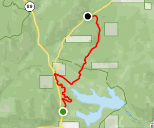 Emigrant Trail: Donner Camp Picnic Area to Hobart Mills Road | Mappa ...