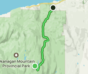 Divide Lake via Okanagan Mountain: 26 Reviews, Map - British Columbia ...