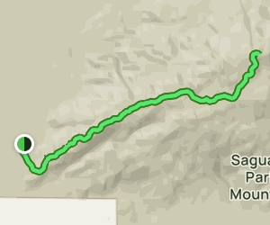 Tanque Verde Peak via Tanque Verde Ridge Trail: 305 Reviews, Map ...