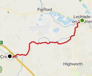 Thames Path: Lechlade to Cricklade - Gloucestershire, England | AllTrails