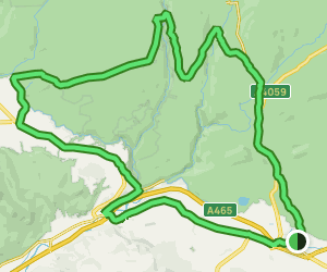 Sarn Helen, Roman Road and Henrhyd Waterfalls Circular - Rhondda, Wales ...