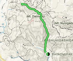 Mt.Yamashina Daimonji | Map, Guide - Kyoto, Japan | AllTrails
