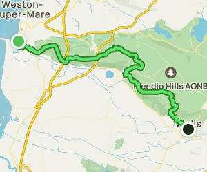 West Mendip Way (Complete): Uphill to Wells: 27 Reviews, Map - Somerset ...