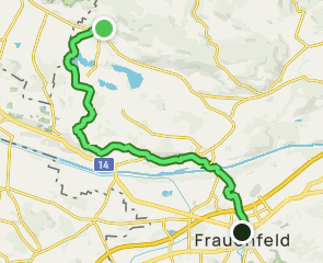 Thurgau Circular Trail, Segments 23 & 24: Nussbaumen - Frauenfeld: 0 ...