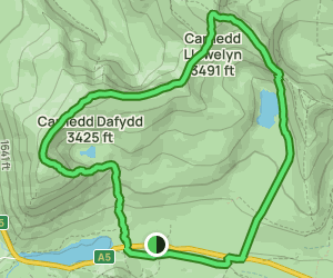 Carnedd Dafydd and Llewelyn Circular: 326 Reviews, Map - Conwy, Wales ...